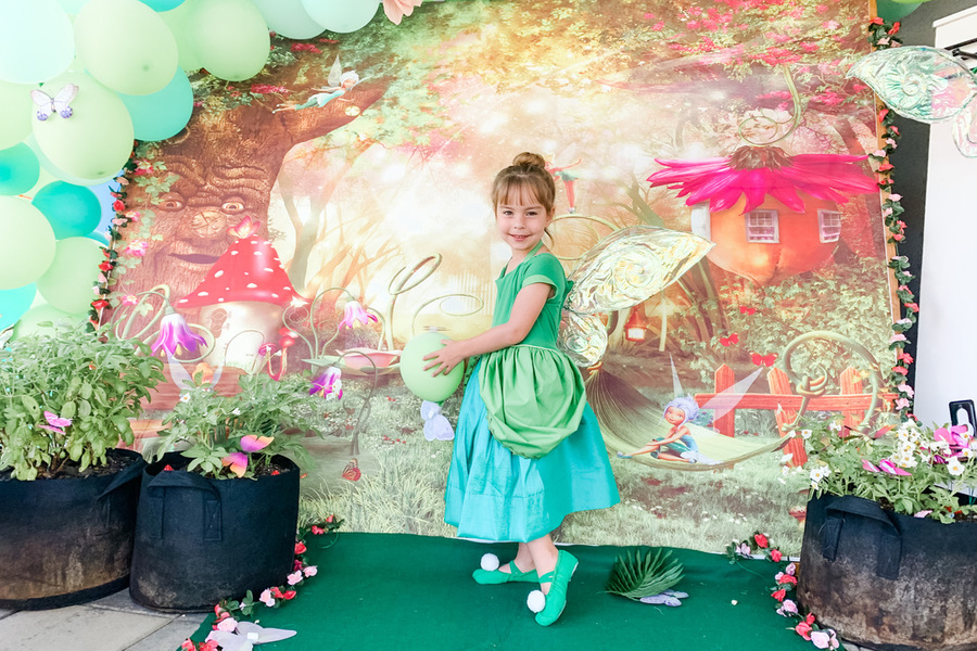Pixie Hollow Fairy Birthday Party - Golden Gluegun