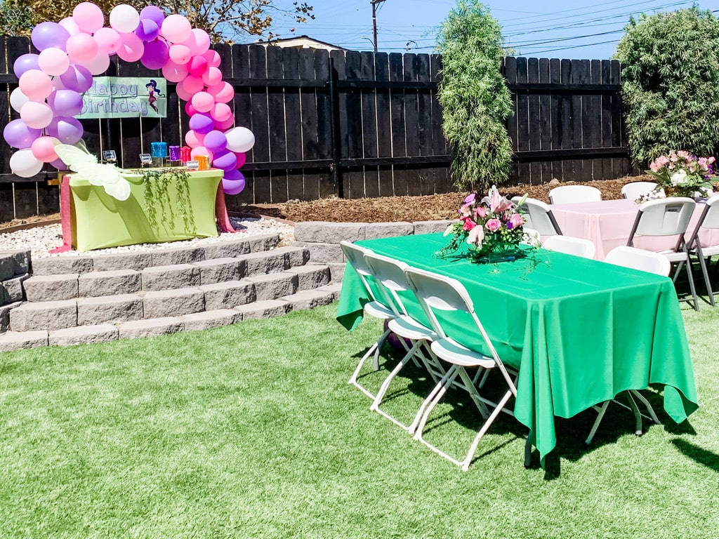 Pixie Hollow Fairy Birthday Party - Golden Gluegun