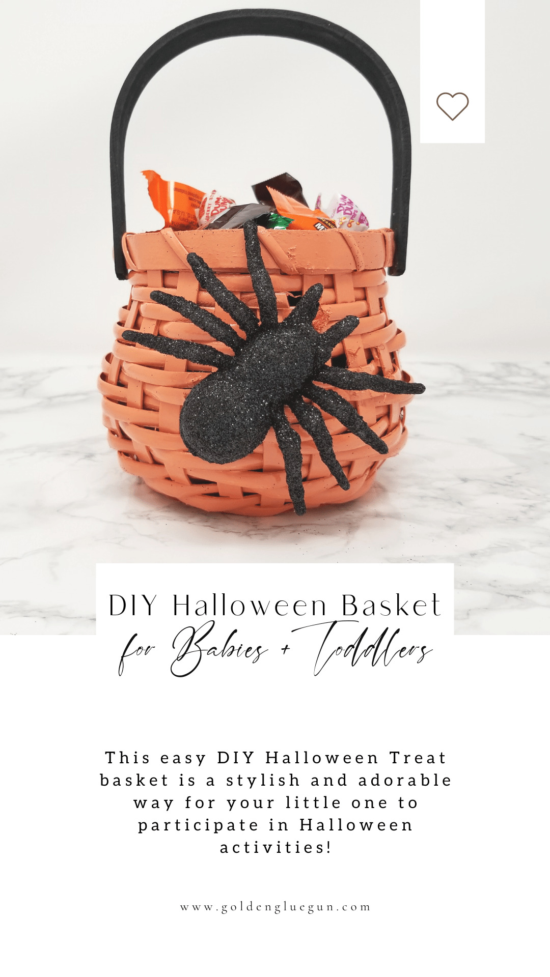 Halloween DIY Treat Basket for Babies and Toddlers
