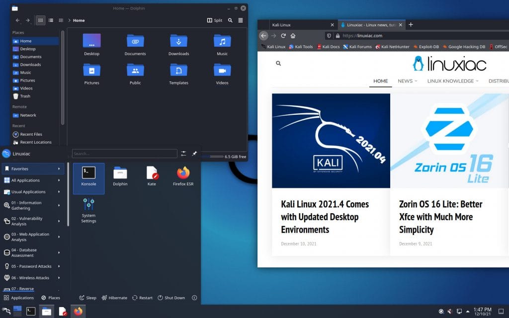 Kali Linux 2021.4 Comes with Updated Desktop Environments