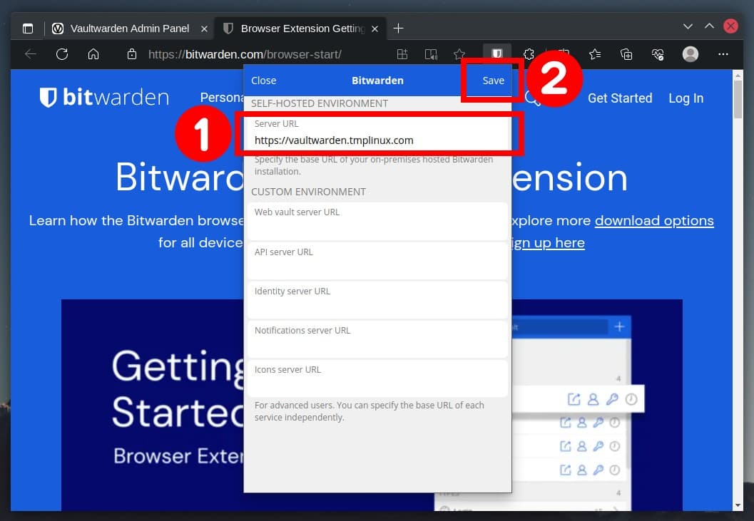 How to Install Vaultwarden Password Manager with Docker