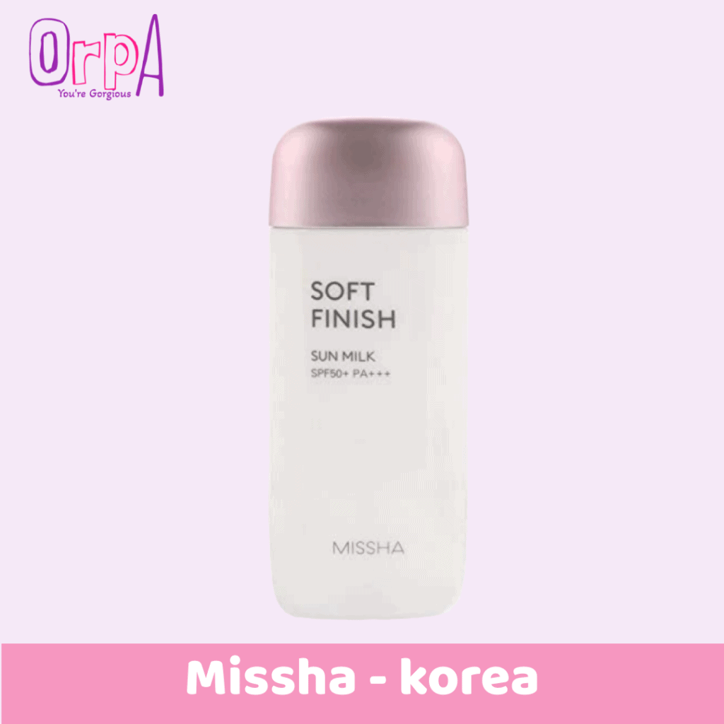 Missha All Around Safe Block Soft Finish Sun Milk EX SPF50+/PA+++ (70ml ...