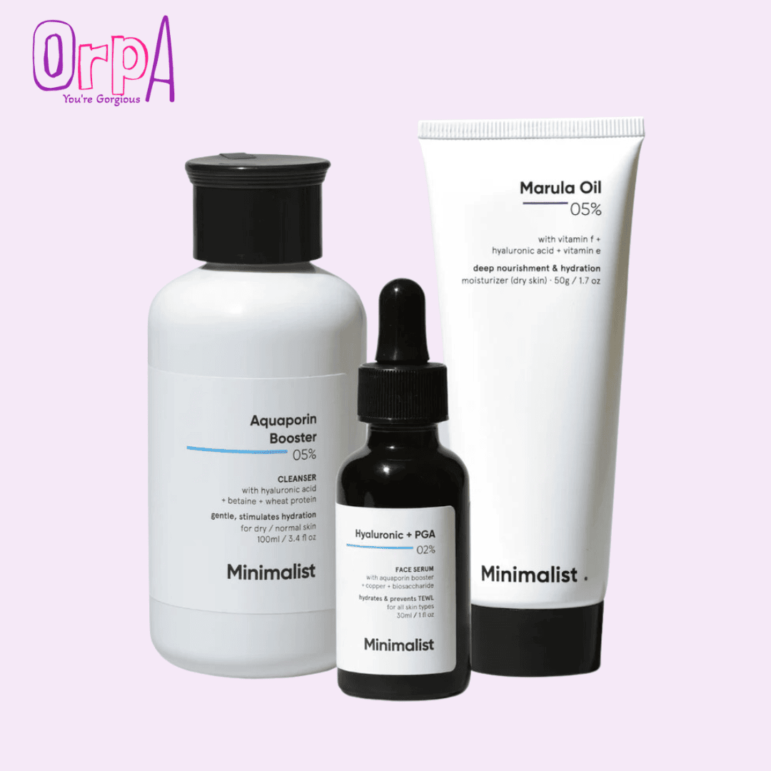 Minimalist Dry Skincare Kit - Orpa