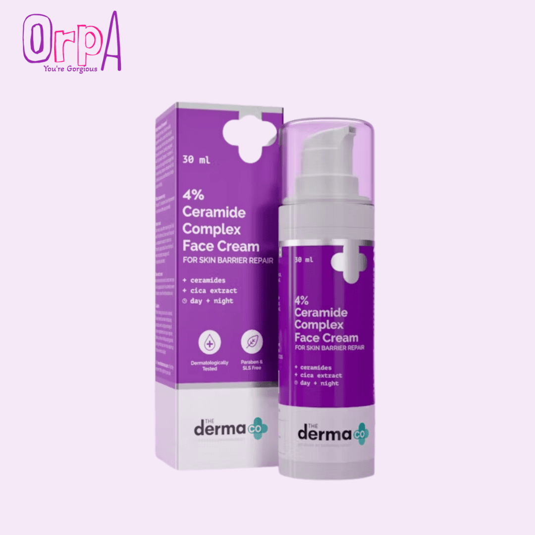 The Derma Co 4% Ceramide Complex Face Cream with Ceramides & Cica - 30 ...