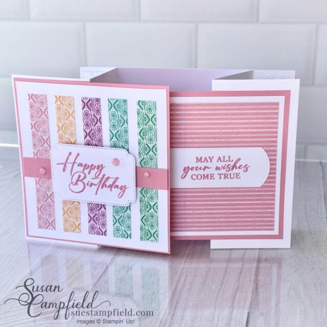 Creative Double Stack Display Cards from March Crafternoon - Suestampfield