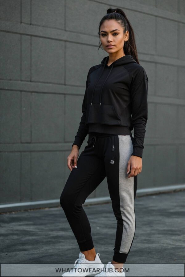 10 Sleek Black Gym Outfits For Women Who Love Fitness