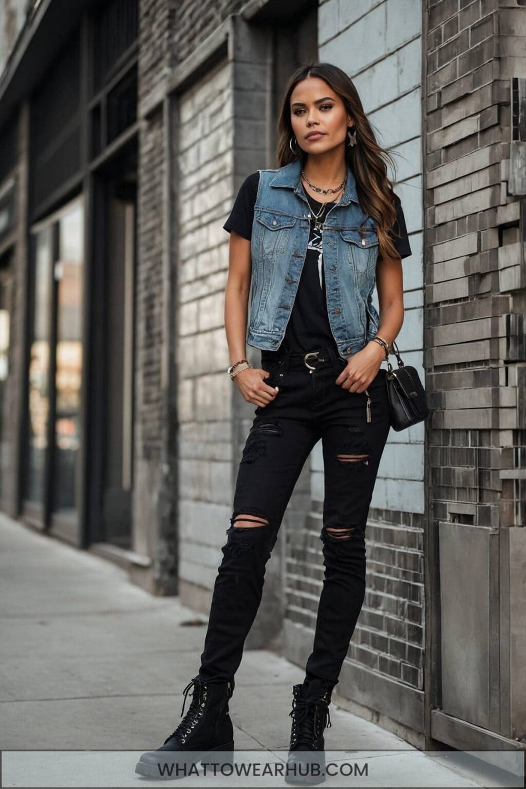 13 Rock-Inspired Black Outfits For Women Who Love Music And Fashion