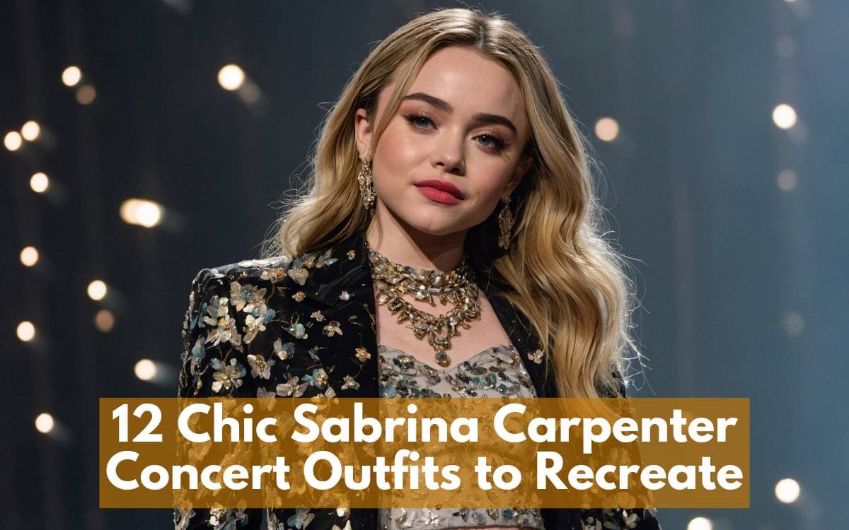 12 Chic Sabrina Carpenter Concert Outfits To Recreate