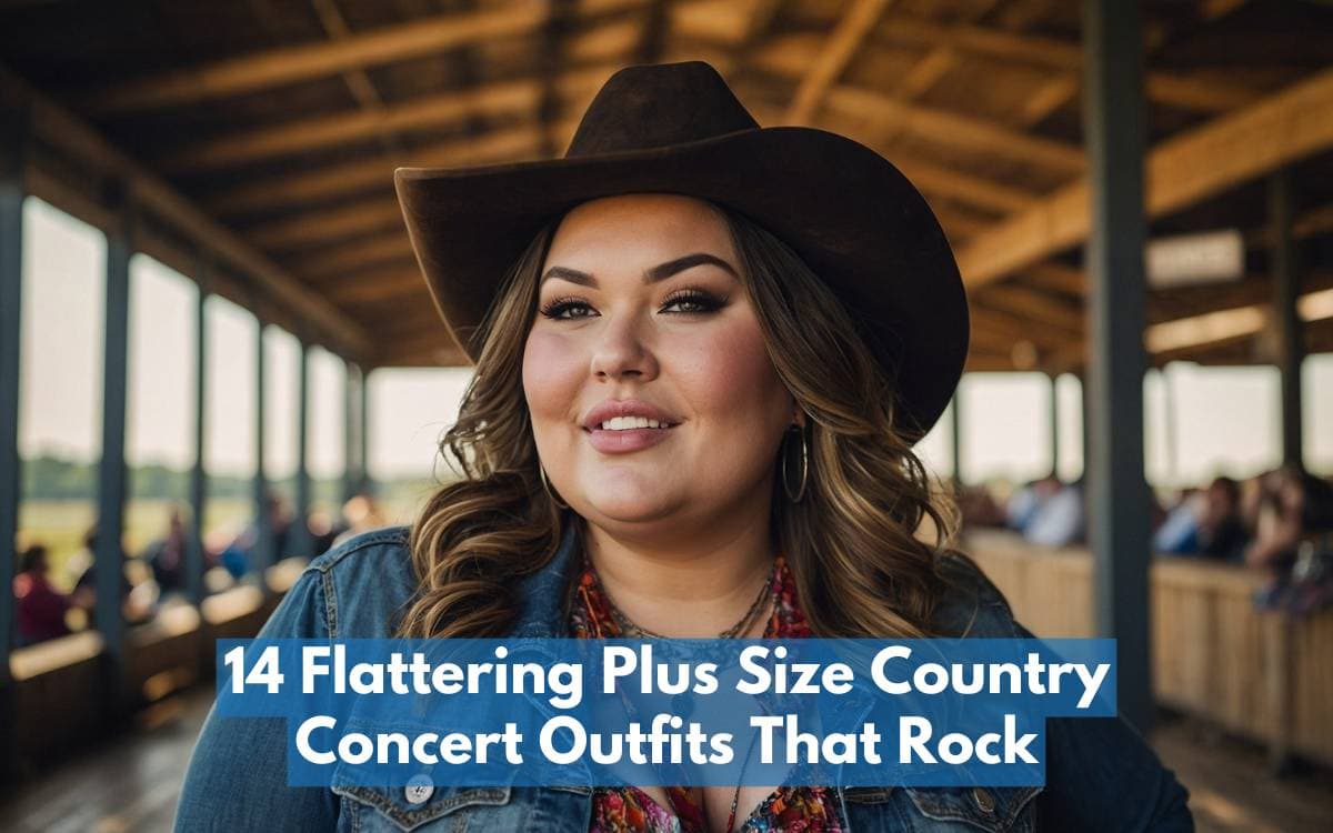 14 Flattering Plus Size Country Concert Outfits That Rock