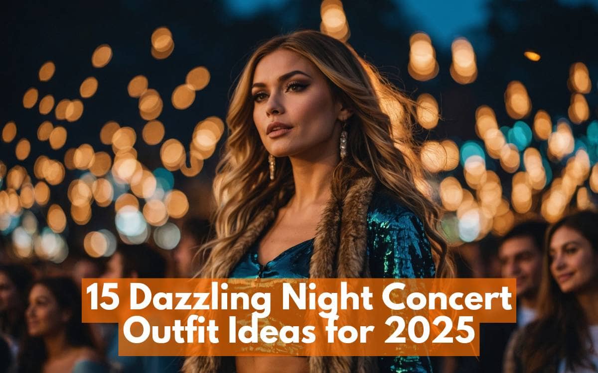 15 Dazzling Night Concert Outfit Ideas For 2025