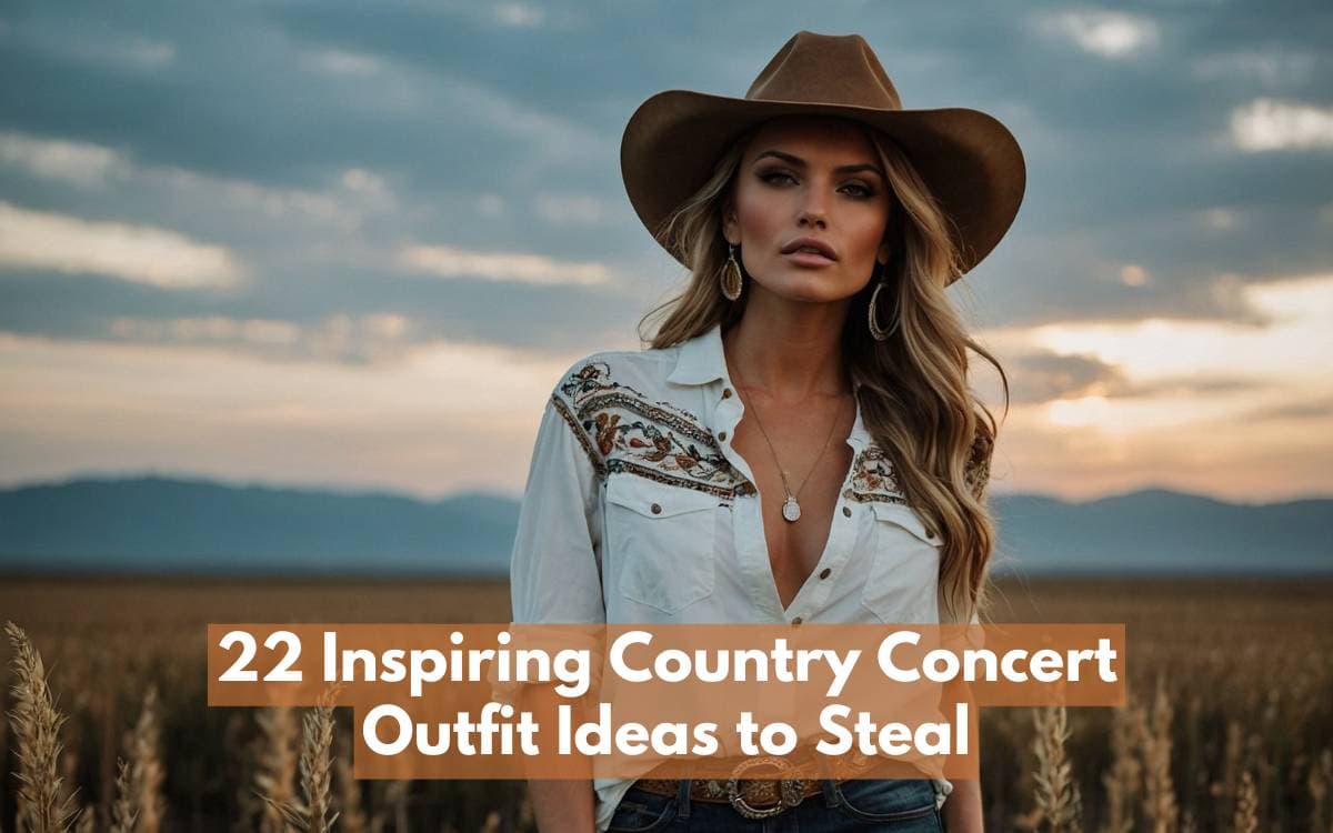 22 Inspiring Country Concert Outfit Ideas To Steal