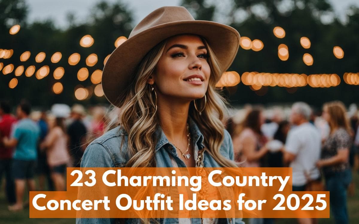 23 Charming Country Concert Outfit Ideas For 2025
