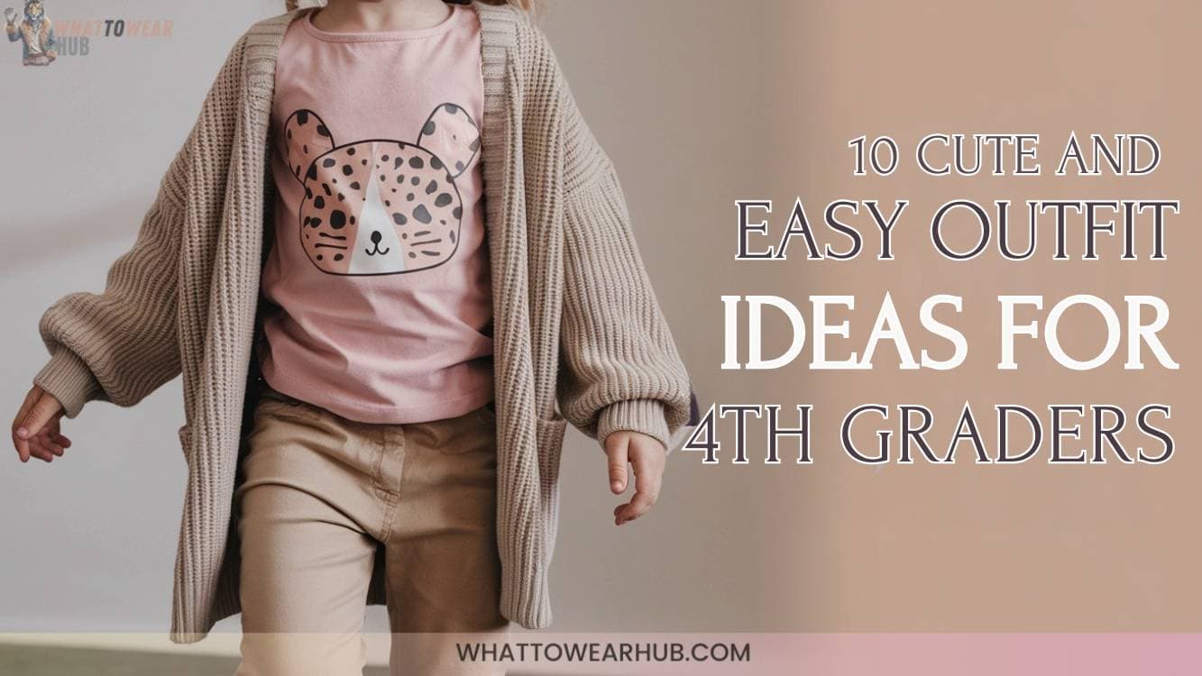 10 Cute And Easy Outfit Ideas For 4th Graders