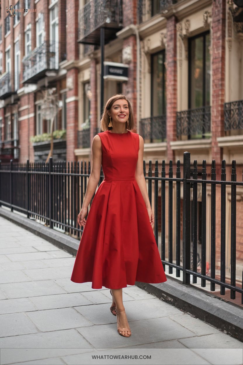 15 Elegant Red Outfit Ideas For Special Events