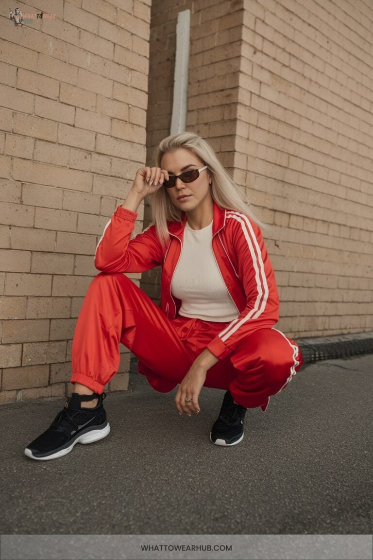 15 Retro Red Outfit Ideas From The 90s
