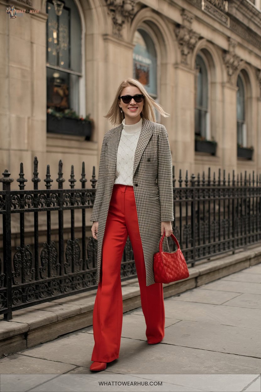 12 Classy Red Outfit Ideas For Sophisticated Style
