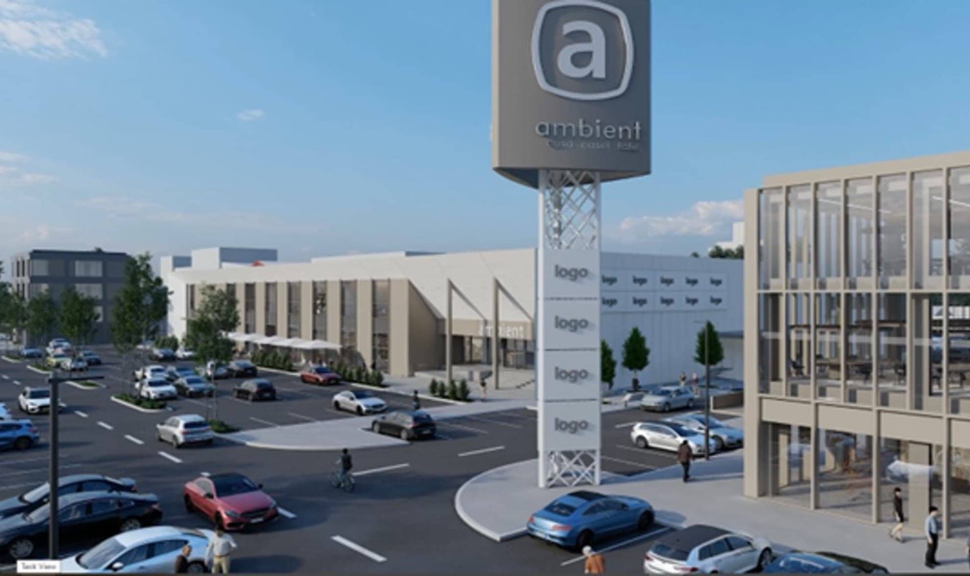 FOTO Răsare un nou mall la Sibiu pe Șoseaua Alba Iulia - Cu restaurante ...