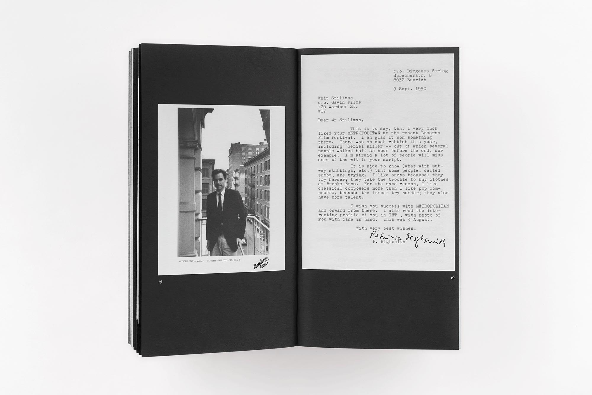 'Whit Stillman: Not So Long Ago' Review