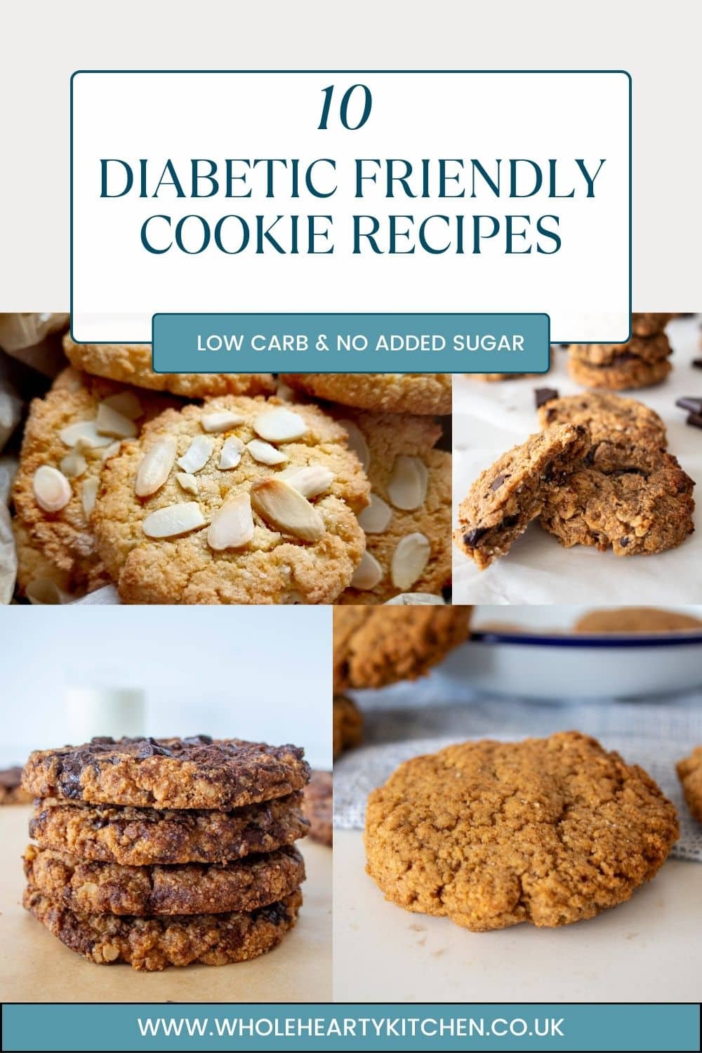 10 Easy Diabetic Cookie Recipes - Sugar Free & Low Carb