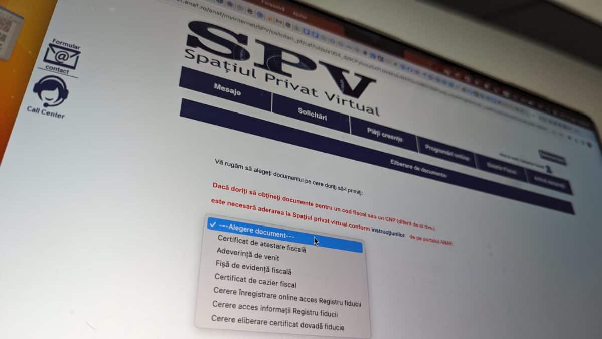 Adeverinţă de venit, Cazier Fiscal, și Certificat de atestare fiscală ...