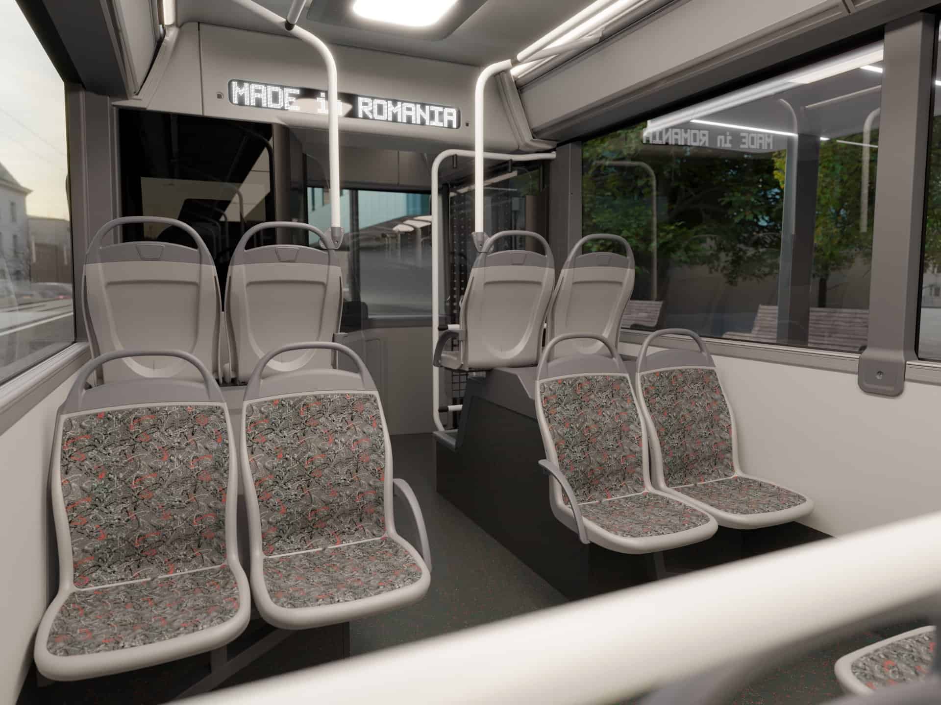 Primul autobuz electric fabricat în România: Automecanica Mediaș îl ...