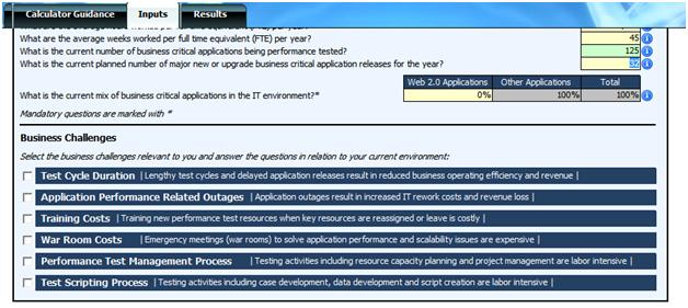 HP LoadRunner Software Business Value ROI Calculator - QAInsights