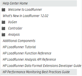 HP LoadRunner Help Center is now public - QAInsights