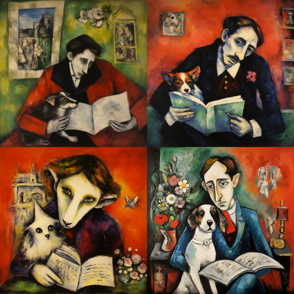 Art Inspiration & Painting Styles by Marc Chagall