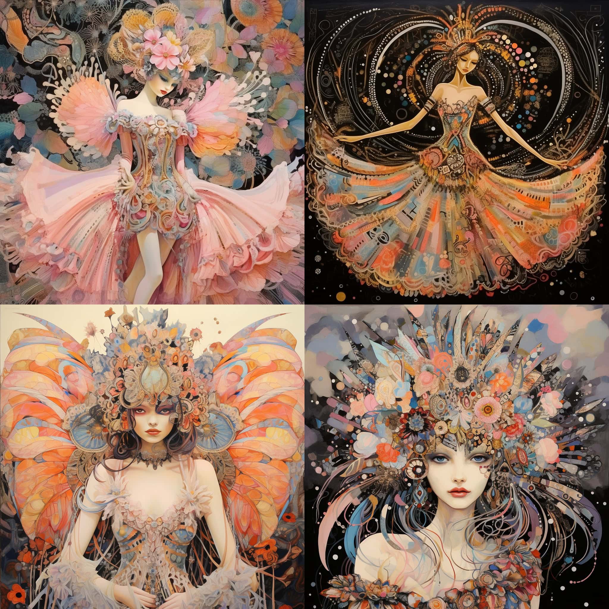 Art Inspiration & Illustration Styles: Del Kathryn Barton