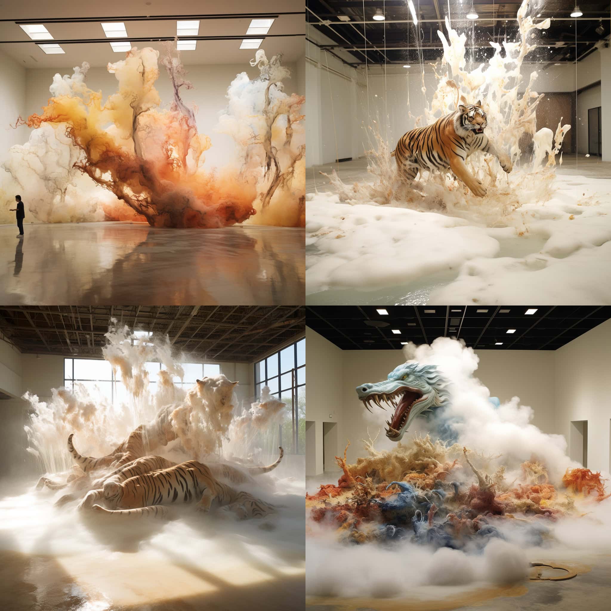Art Inspiration & Painting Styles by Cai Guo-Qiang