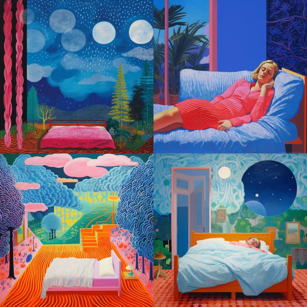 Art Inspiration & Painting Styles by David Hockney