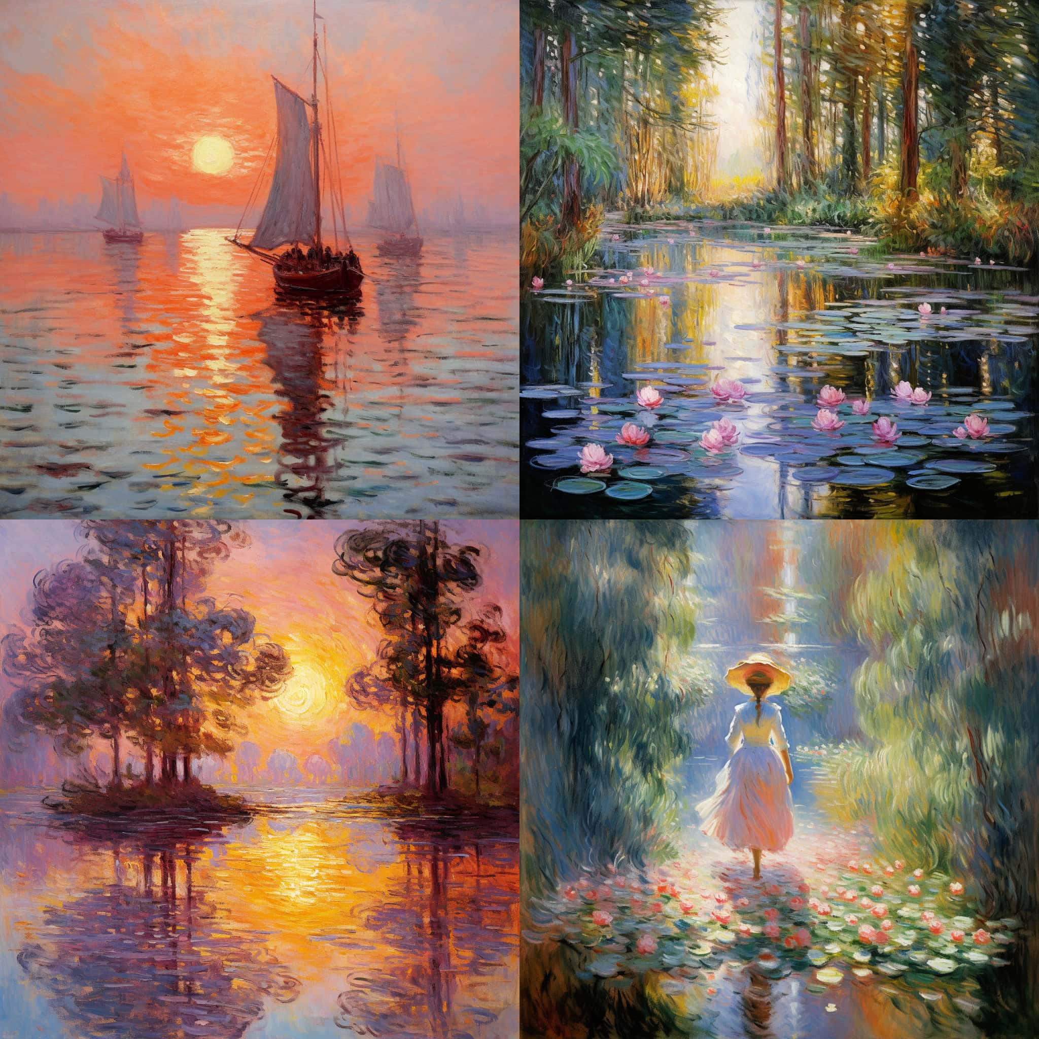 Art Inspiration & Painting Styles by Claude Monet