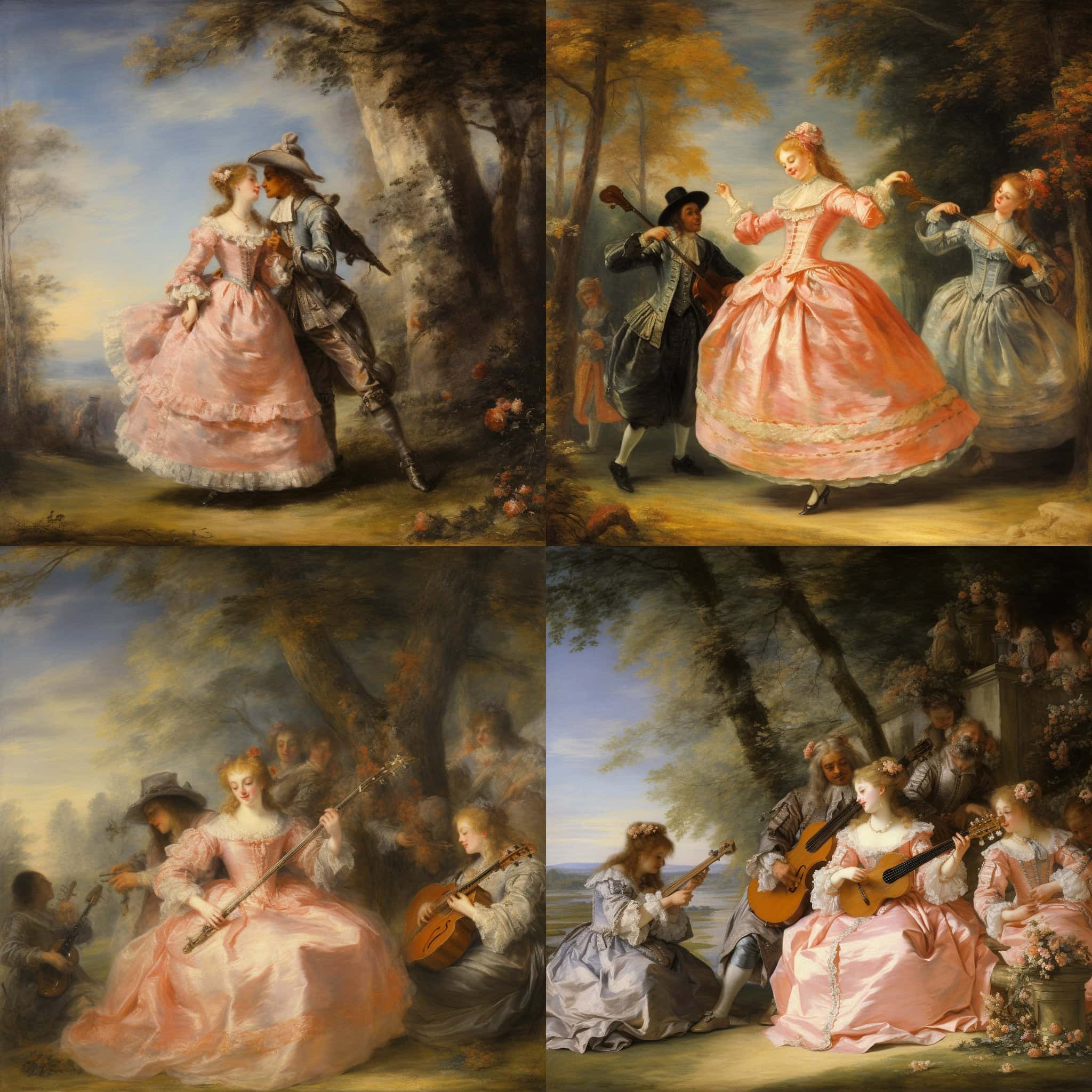 Art Inspiration & Painting Styles by Jean-Antoine Watteau