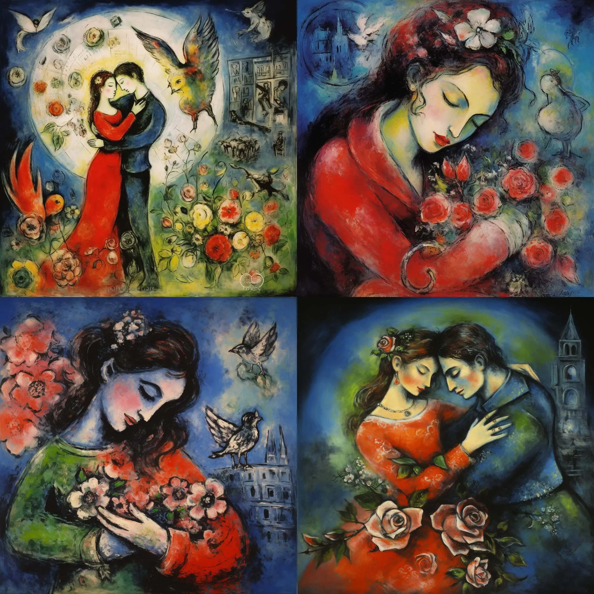 Art Inspiration & Painting Styles by Marc Chagall