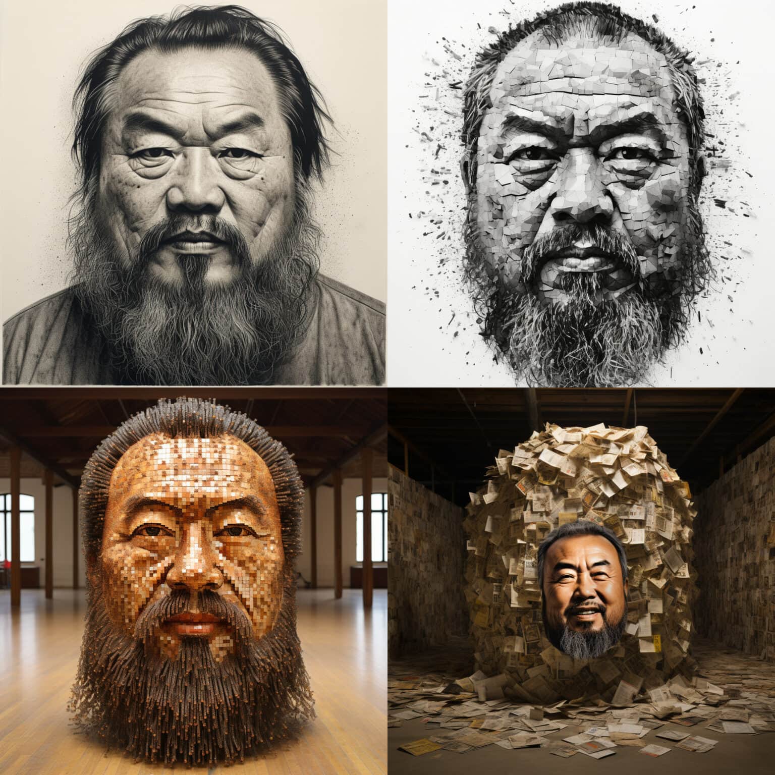 Art Inspiration & Painting Styles by Ai Weiwei