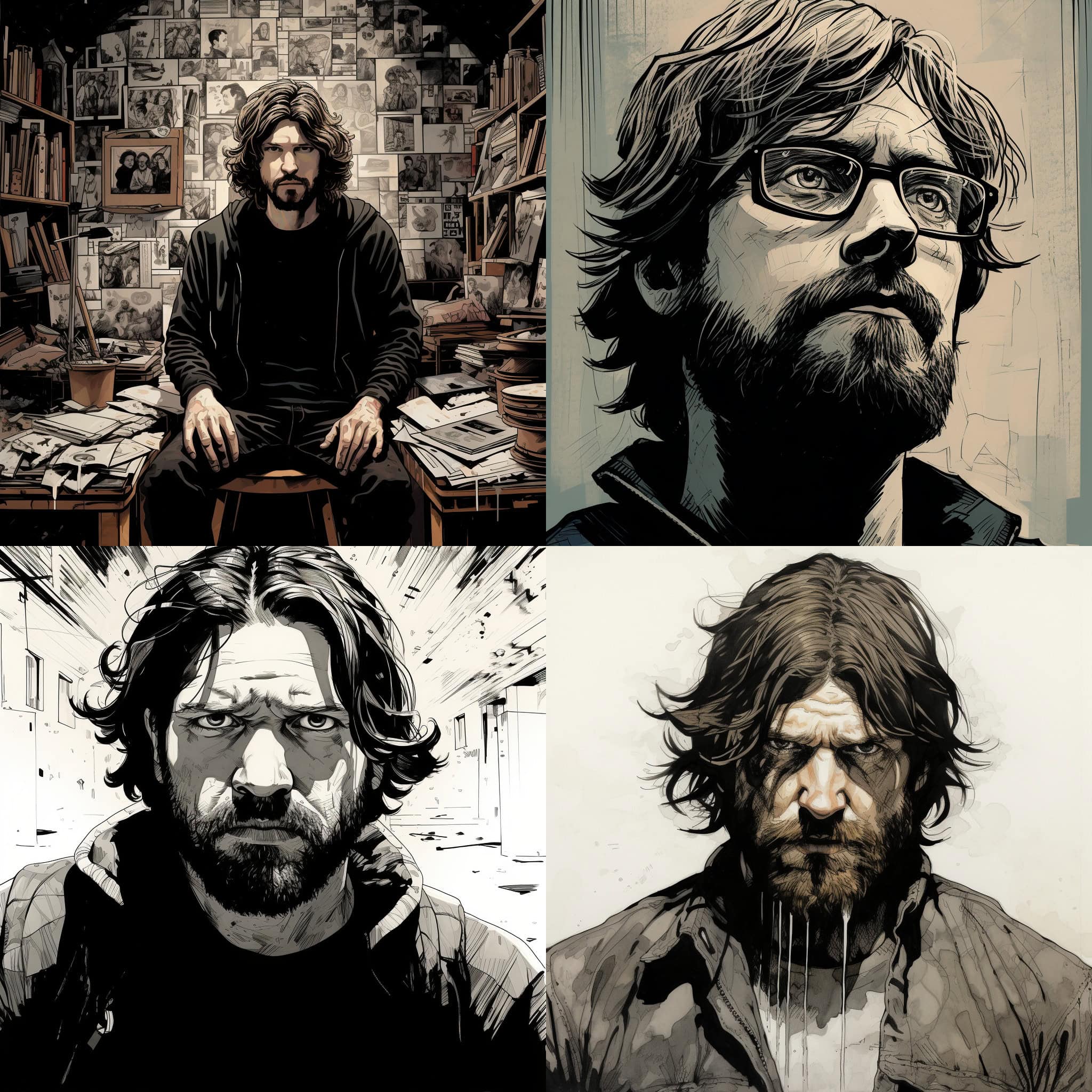 Art Inspiration & Illustration Styles: Charlie Adlard