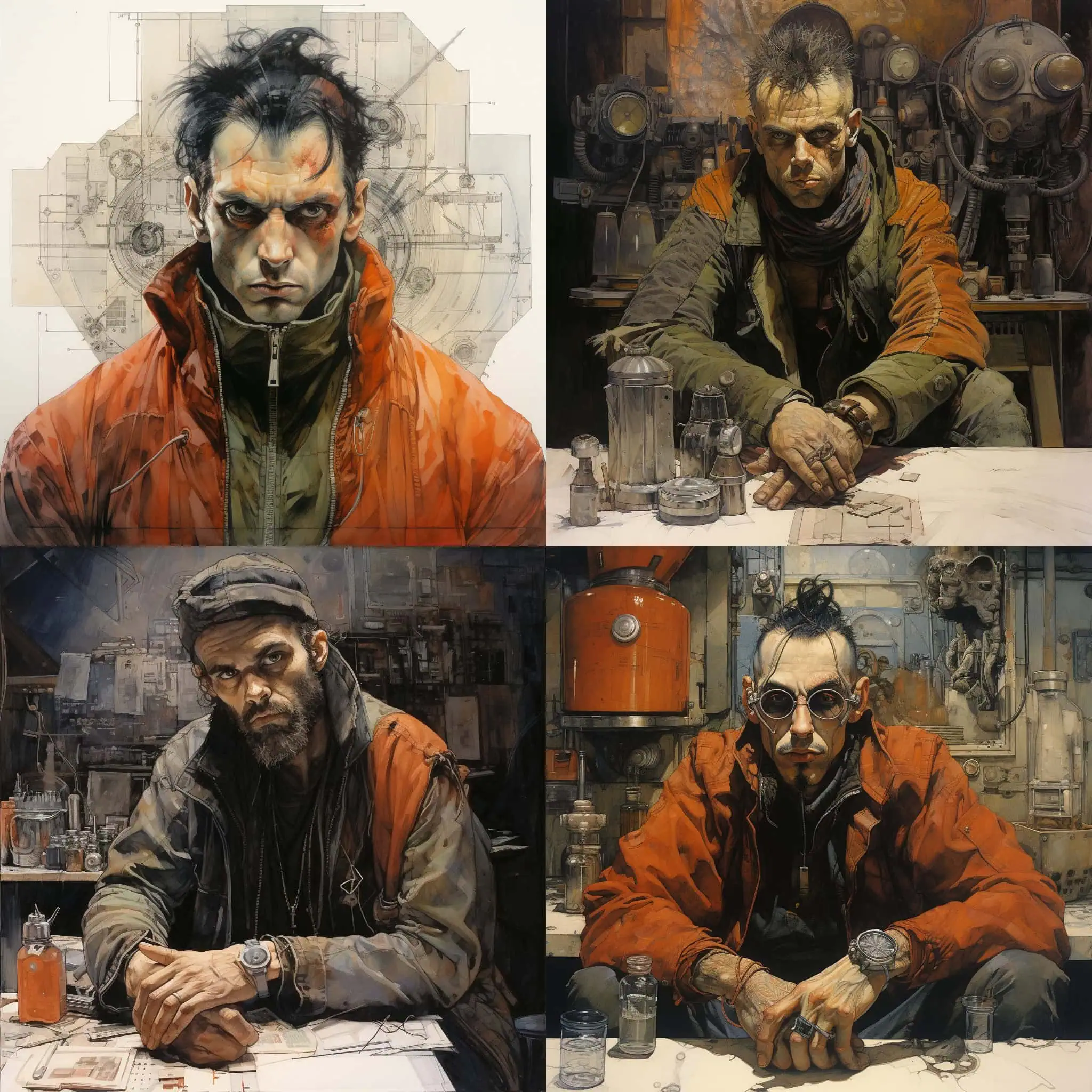 Art Inspiration & Illustration Styles: Enki Bilal