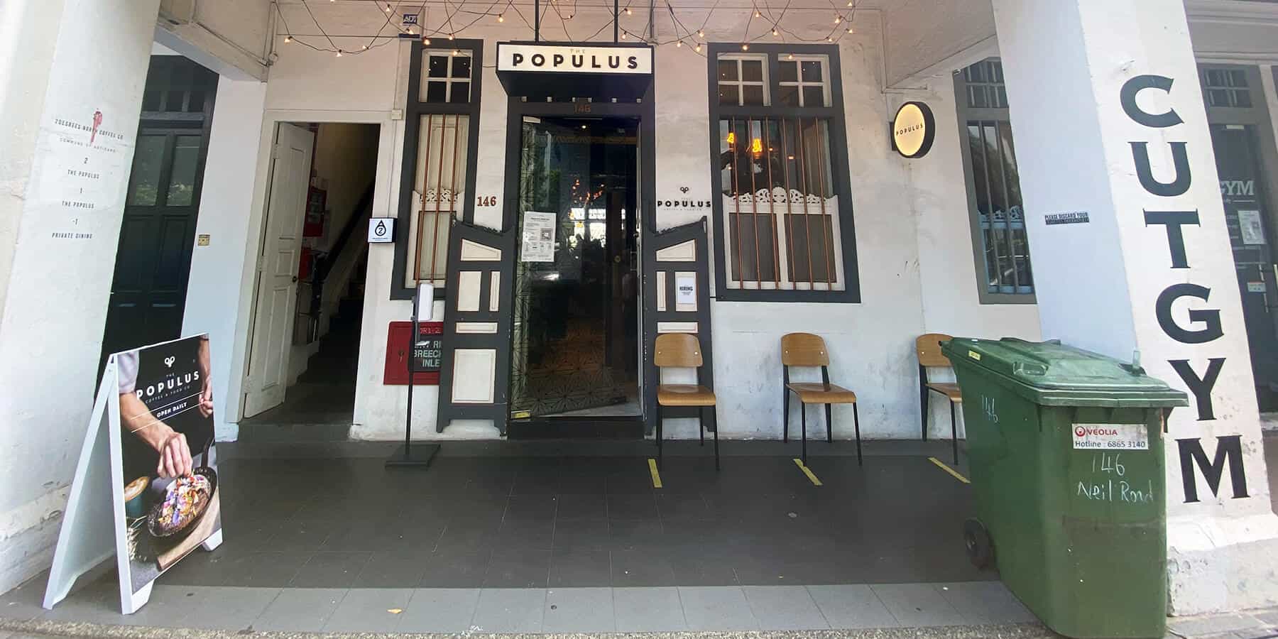 The Populus Cafe - Chinatown Singapore