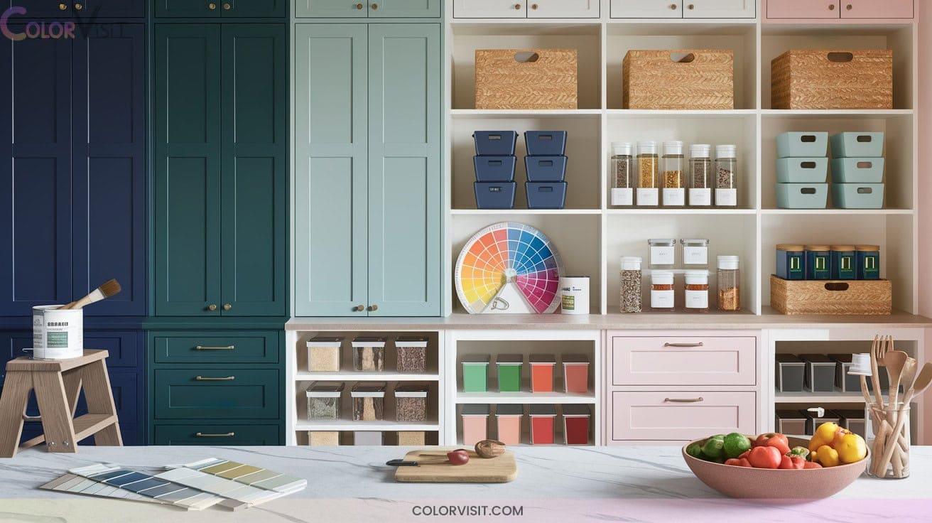 12 Creative Pantry Color Ideas Paint Options For Organized Storage