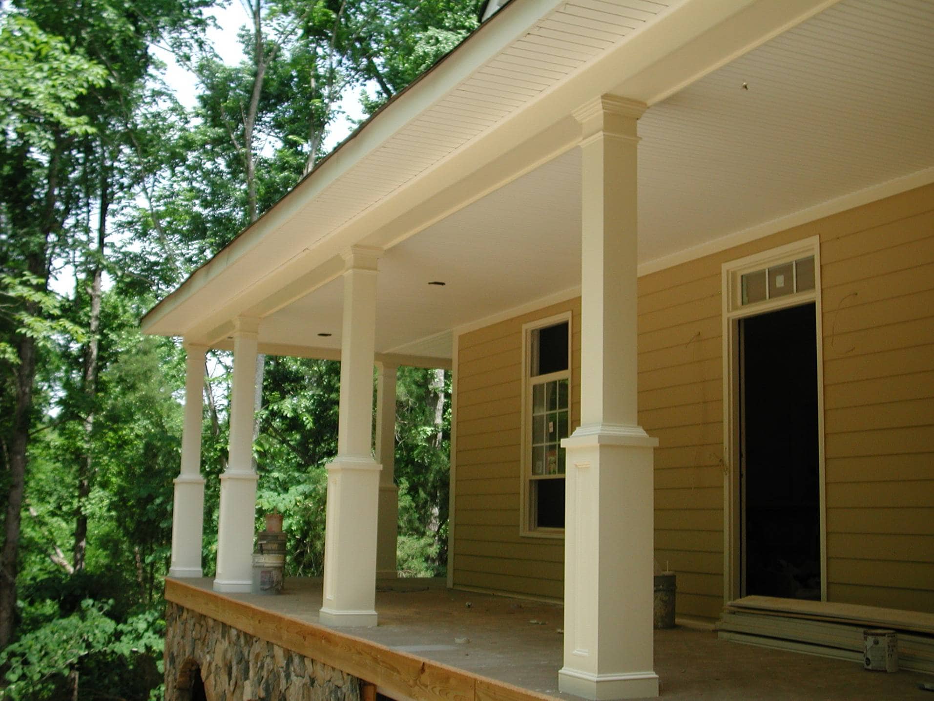 Porch and Portico | Crown Builders, Charlotte NC
