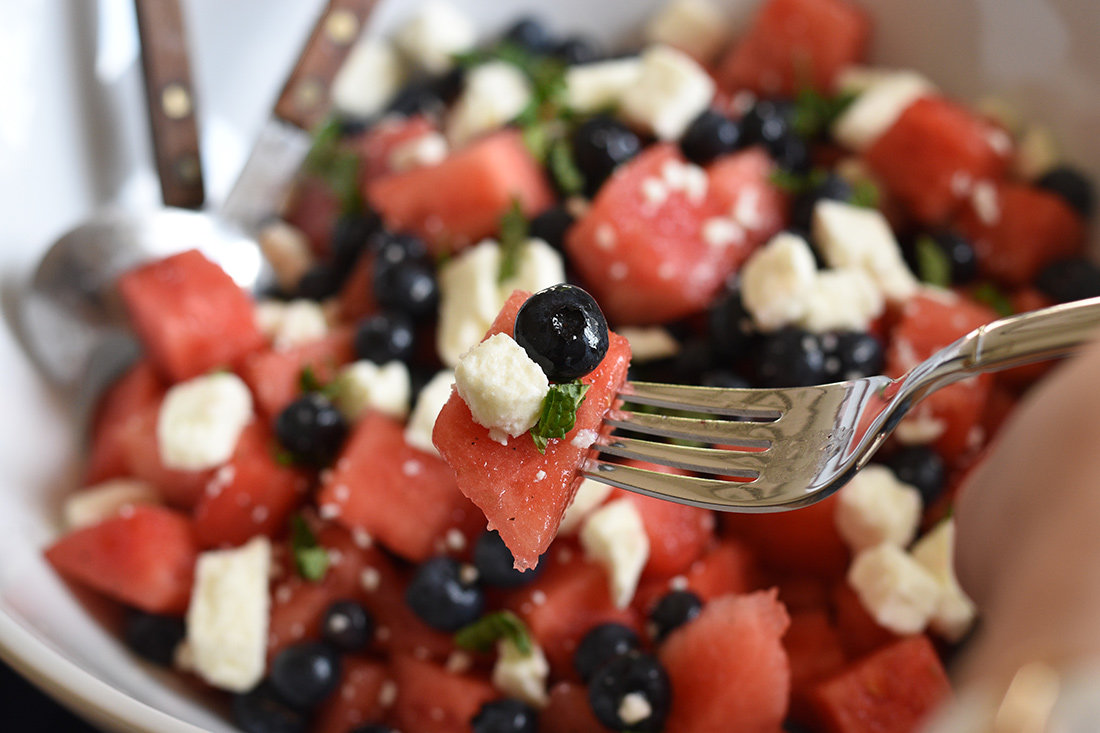 Red, White And Blue Patriotic Summer Salad Recipe