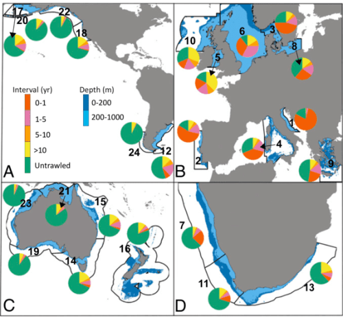 The footprint of bottom-trawl fishing - Sustainable Fisheries UW