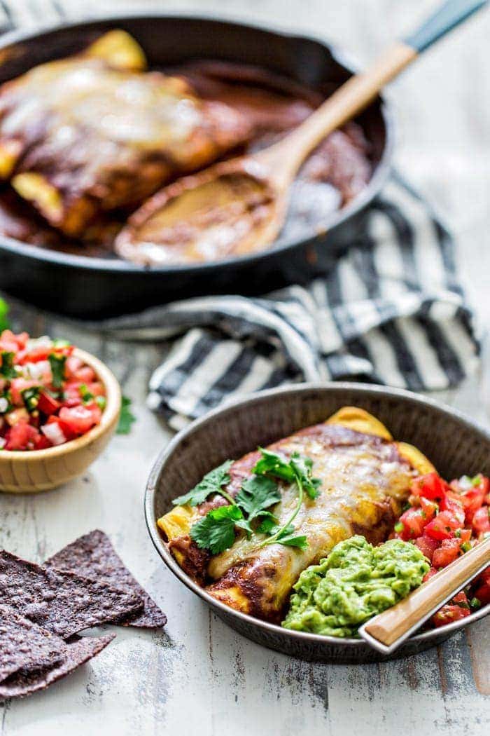 Homemade Enchiladas with Chile Gravy (Chicken Enchiladas) | Good Life Eats