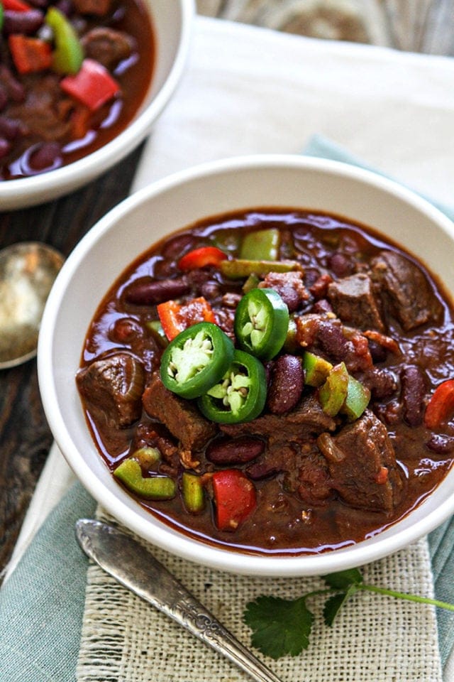 Braised Short Rib Chili Recipe | Good Life Eats®
