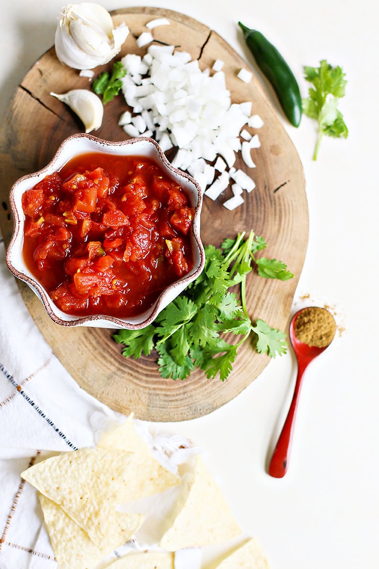 Best Easy Recipe for Restaurant Style Salsa | Good Life Eats