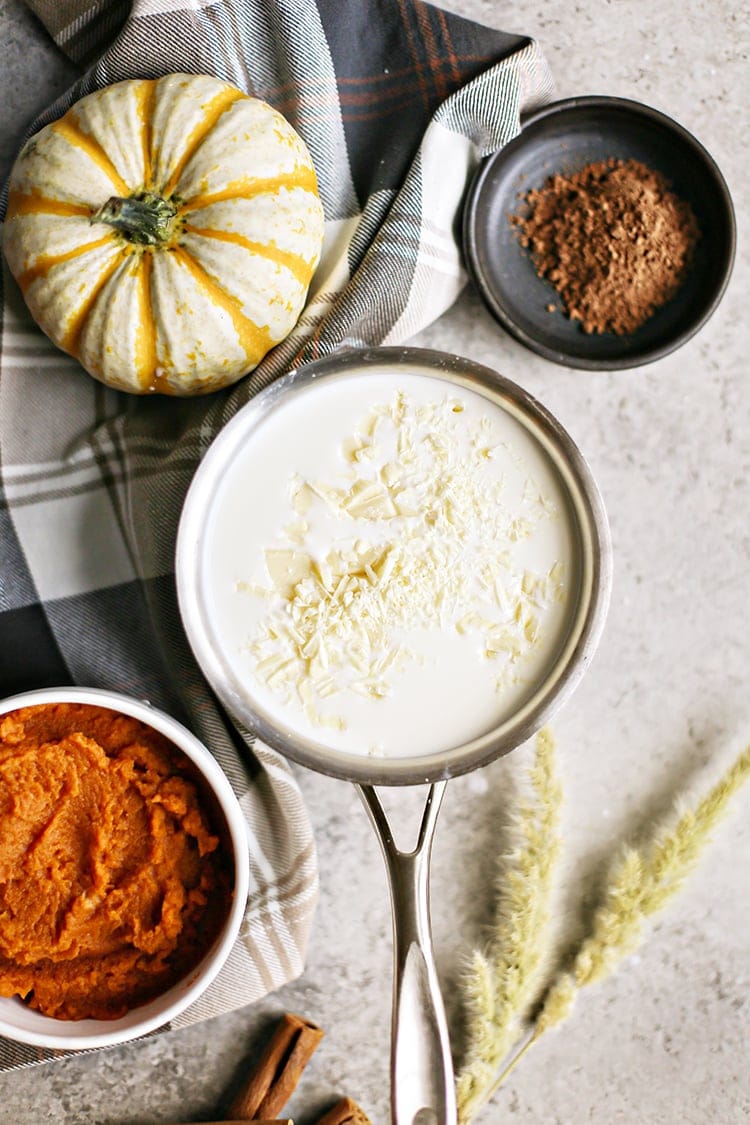 Recipe for Homemade Pumpkin Spice White Hot Chocolate (So Good!) | Good ...