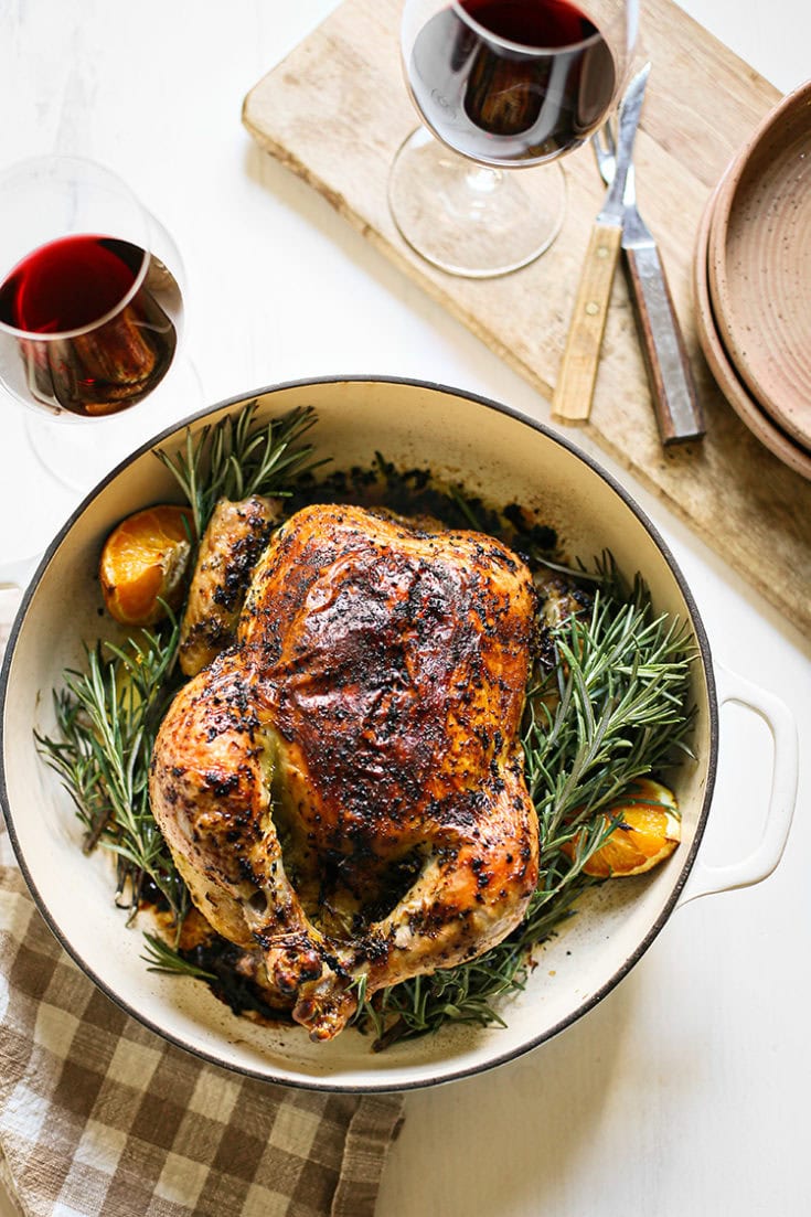 Rosemary Roasted Chicken Recipe | Good Life Eats