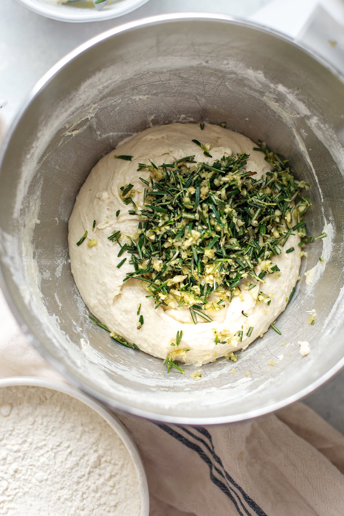 Rustic Rosemary Garlic Bread | Good Life Eats