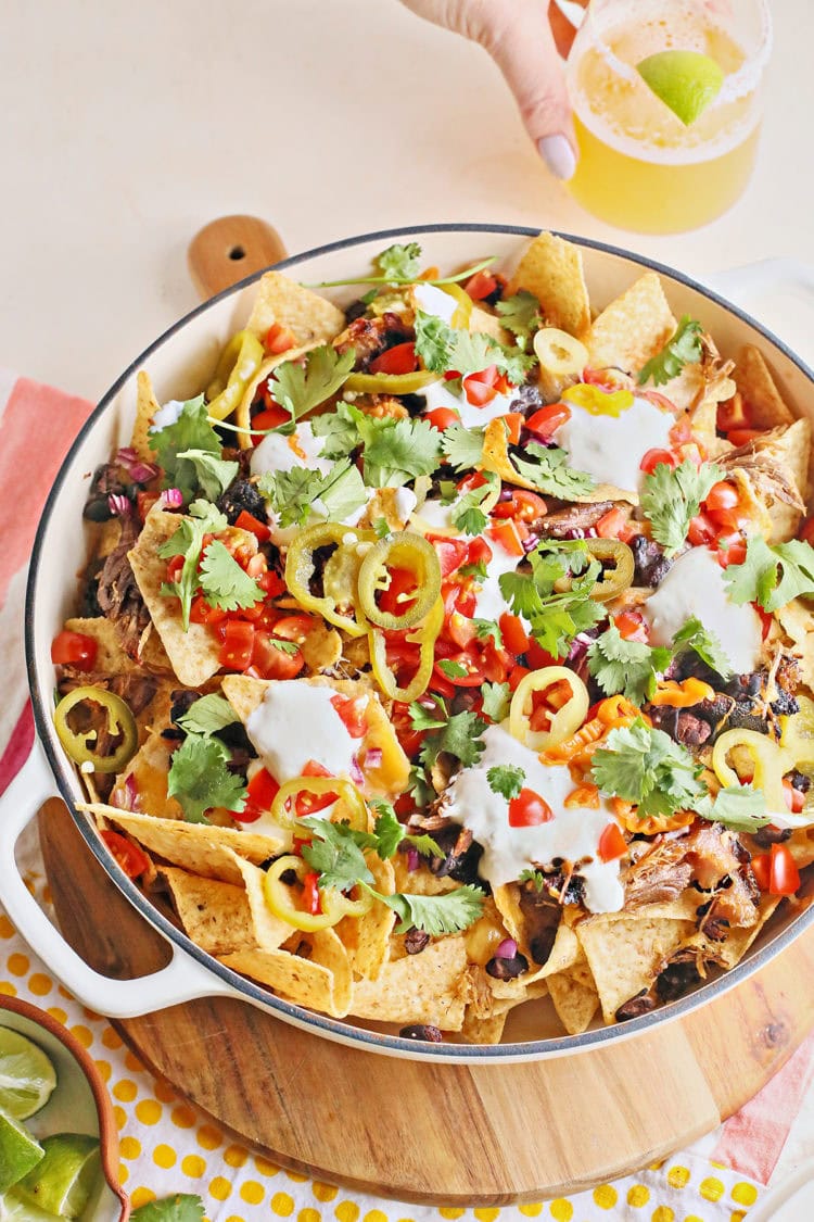 Best Ever Pulled Pork Nachos | Good Life Eats