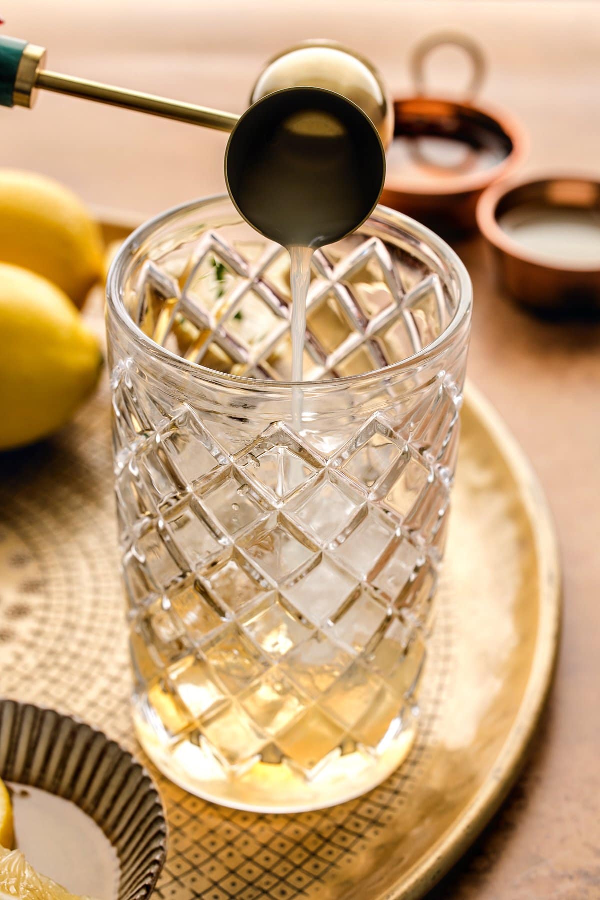 Bourbon Gold Rush Cocktail | Good Life Eats®